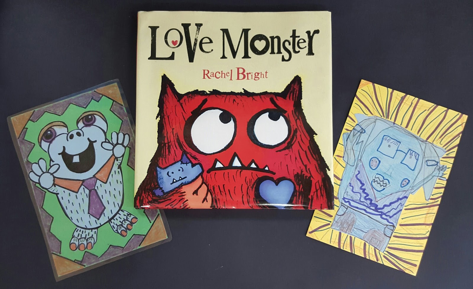 Scribbles: Read and Create: Love Monster by Rachel Bright