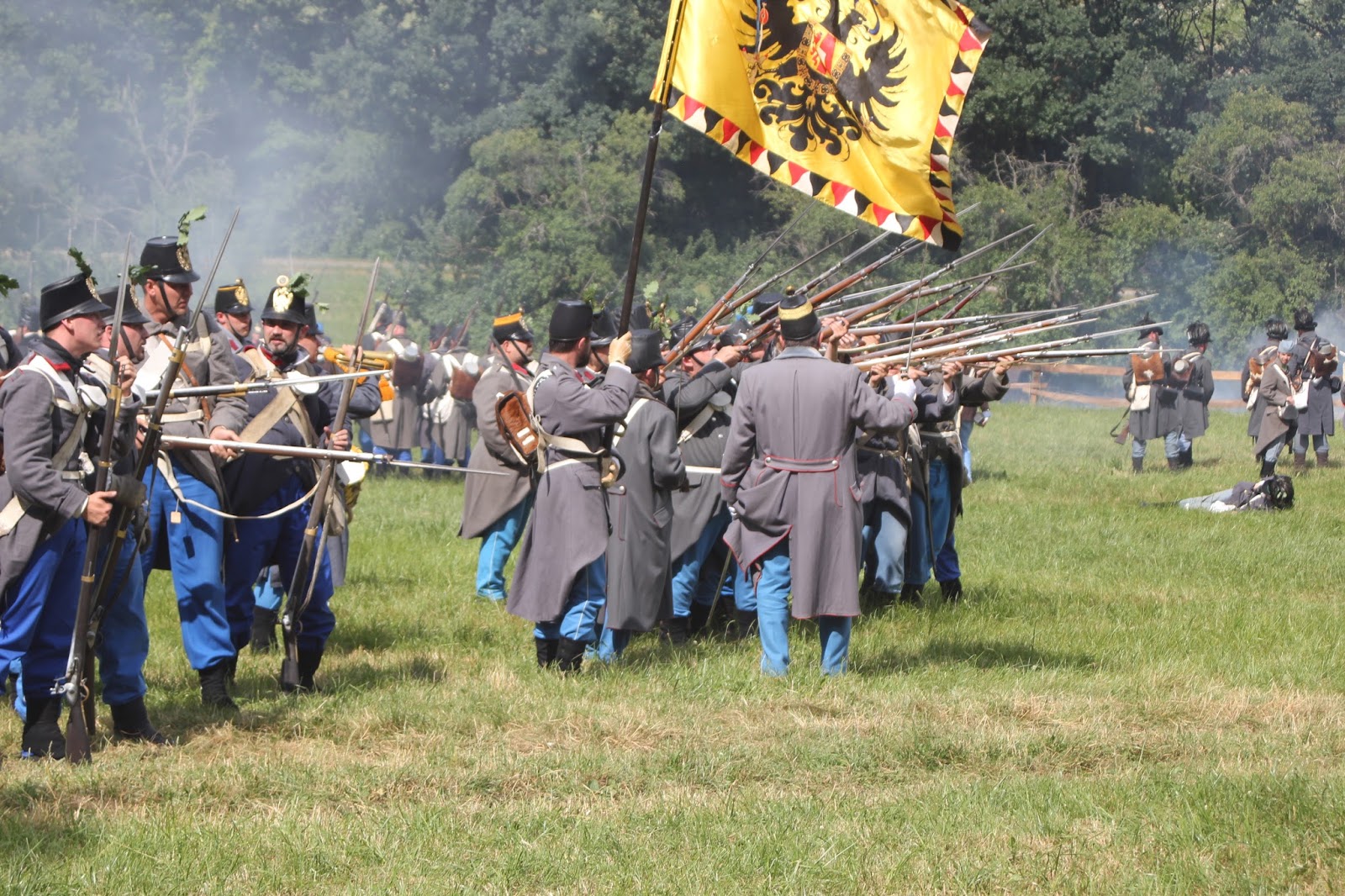 History in 1/72: Reenactment battle of Königgrätz / Chlum 1866