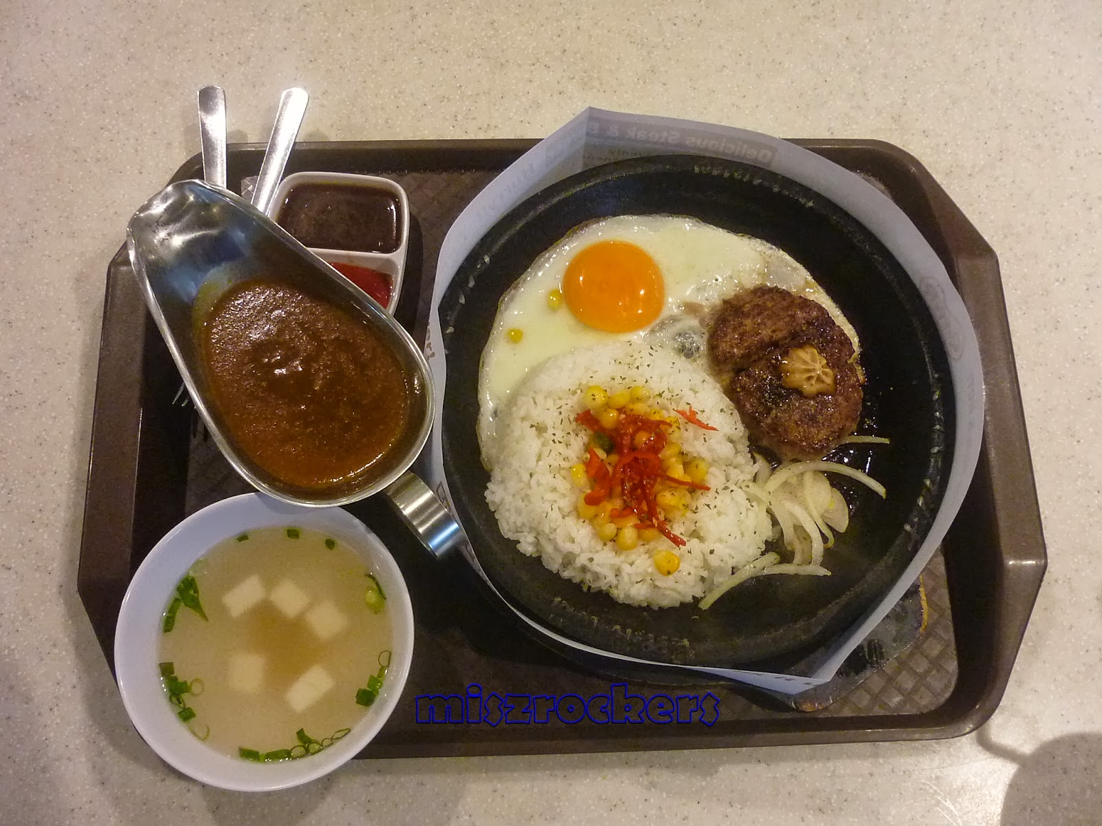 FOOD REPUBLIC ONE UTAMA :PEPPER LUNCH EXPRESS (SIZZLING CURRY RICE WITH ...