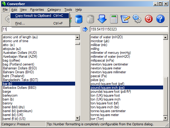 Converber, práctico conversor de unidades. | Boxbaster