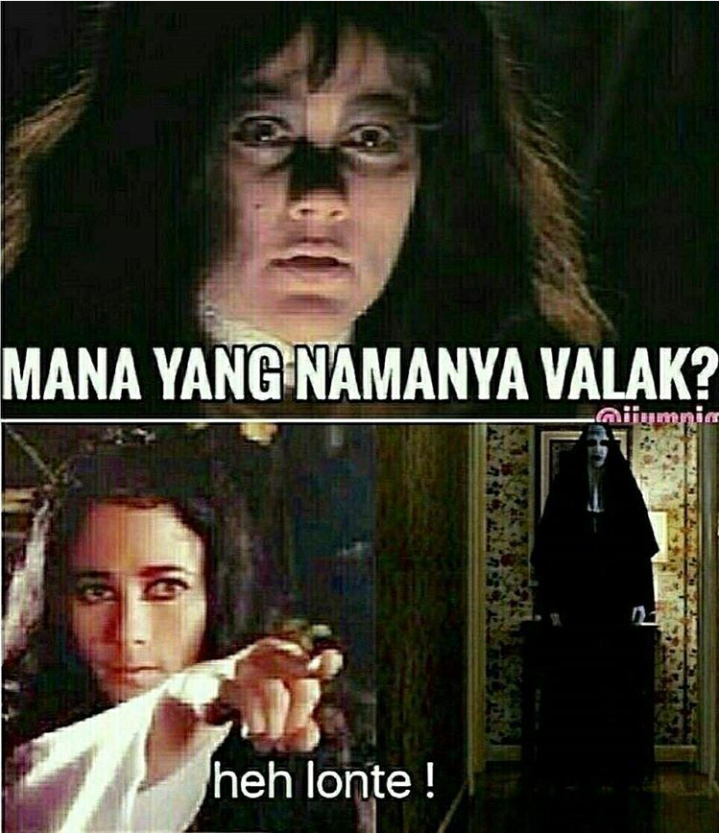 22 Meme Valak dalam Film The Conjuring 2, bisa bikin kamu tertawa ...