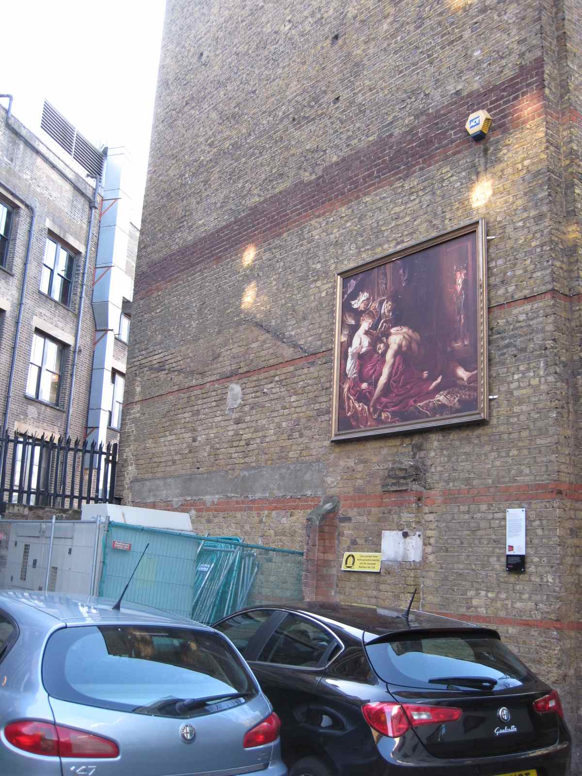 Living in England: Rubens as Street Art