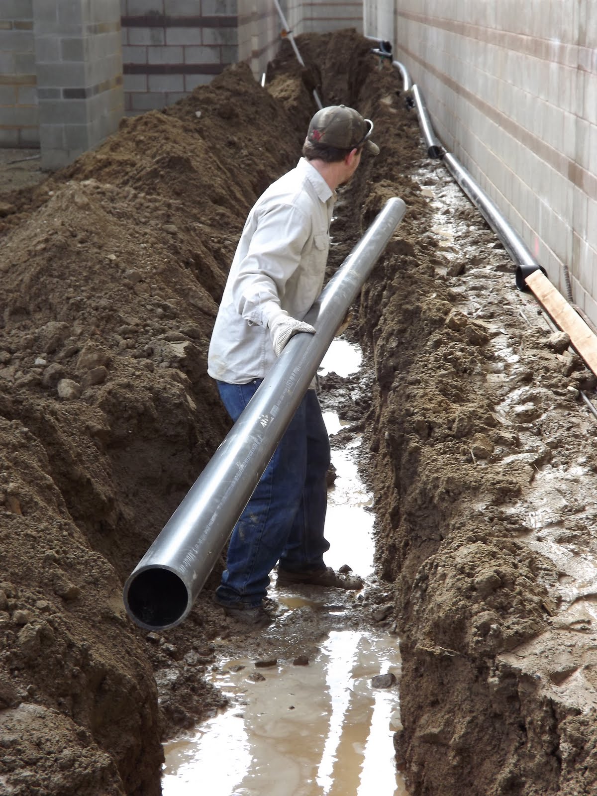 Broader - Deeper - Stronger: Plumbing Groundwork Begins!!!