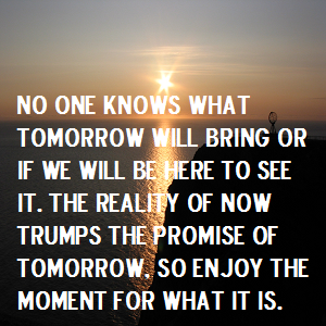 Life Quote: Tomorrow