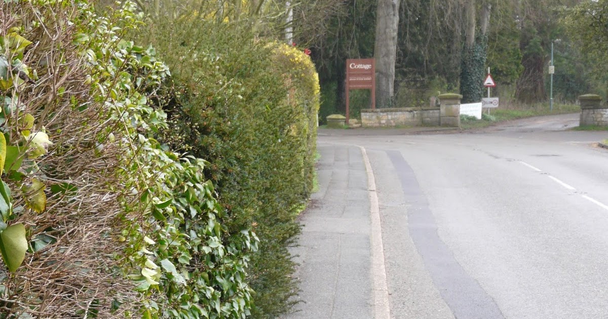 Nocton in Lincolnshire: Hedges obstructing footpaths