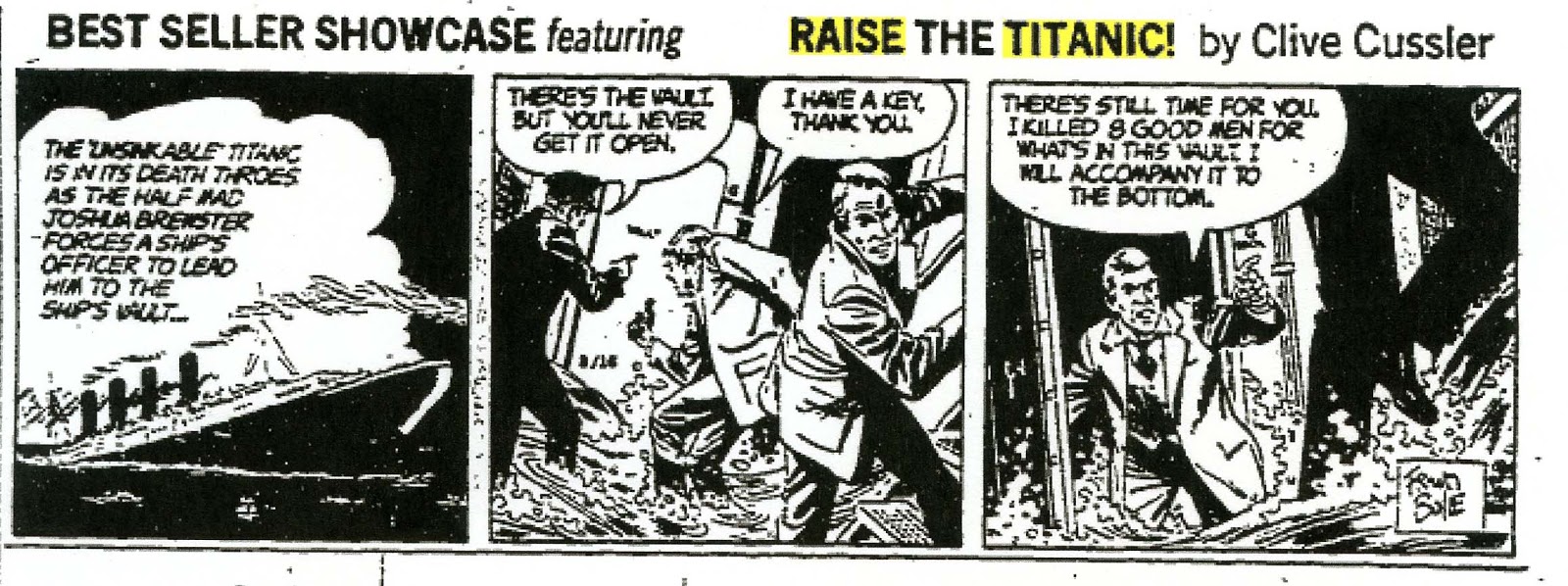 Clive Cussler Book Collecting: Movie Pictures - Raise the Titanic ...