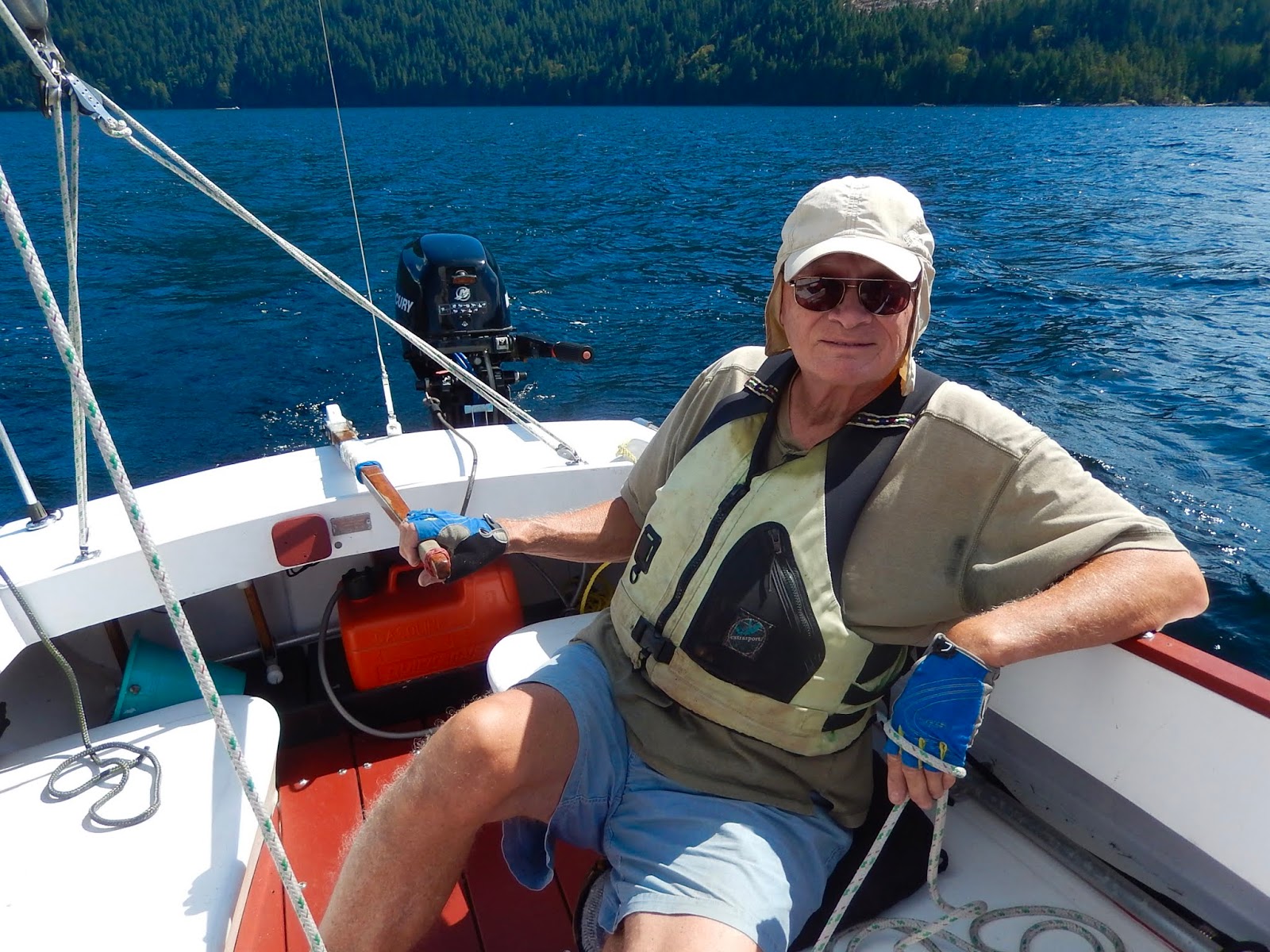 Powell River Books Blog: Summer Sailing on Powell Lake