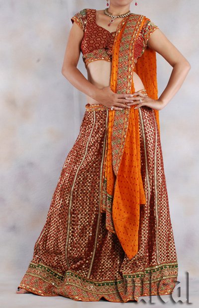 Indian Sari | Lengha Saree | Bridal Lehenga Choli | Asian Fashion