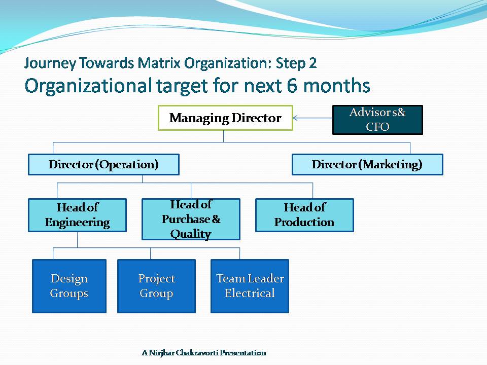 nirjhar: Organization Structure for a Project Based Company ...