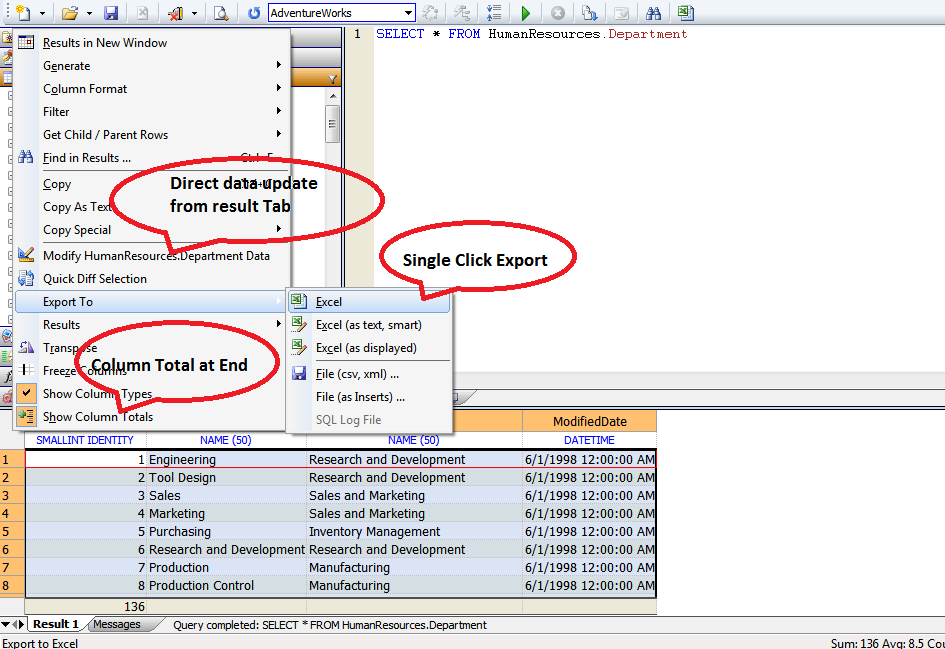 Database Express: SQLDbx Step by Step