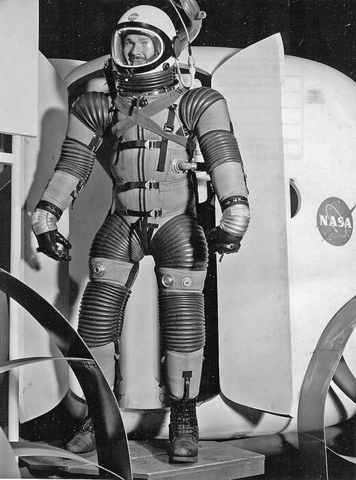 Apollo Early Pressure Suits