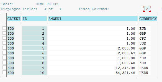 SAP ABAP Central: Decimal Shift & Decimal Shift Back in CURRENCY ...