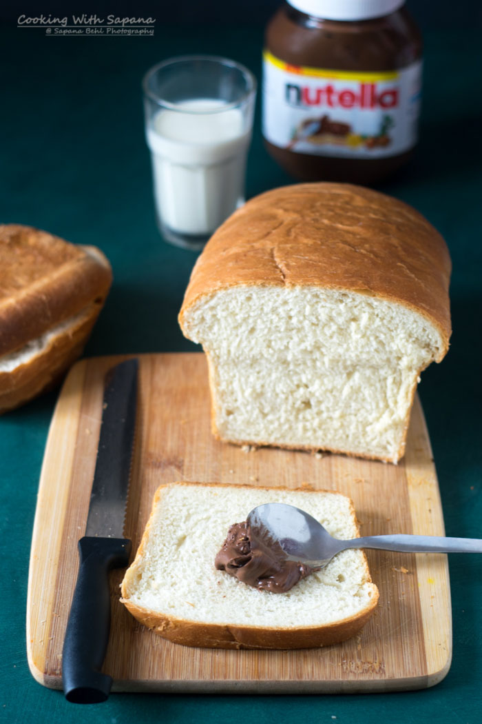 Perfect Sandwich Loaf Bread - Cooking With Sapana