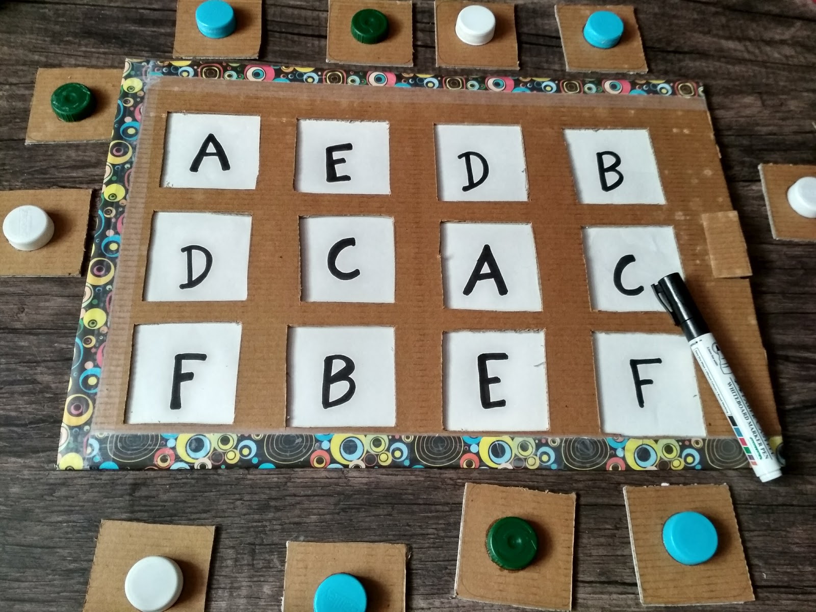 Sonshine Mumma: DIY Memory Board Game
