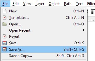 The Non-Crafty Crafter: Using Bulletto Killa font in Inkscape