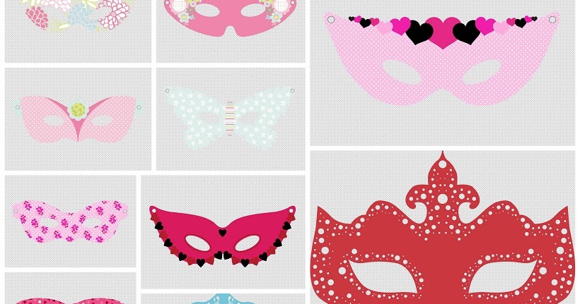 Free Printable Masks. | Oh My Quinceaneras!