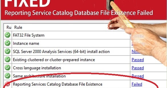 [FIXED] Reporting Services Catalog Database File Existence Failed [SQL ...