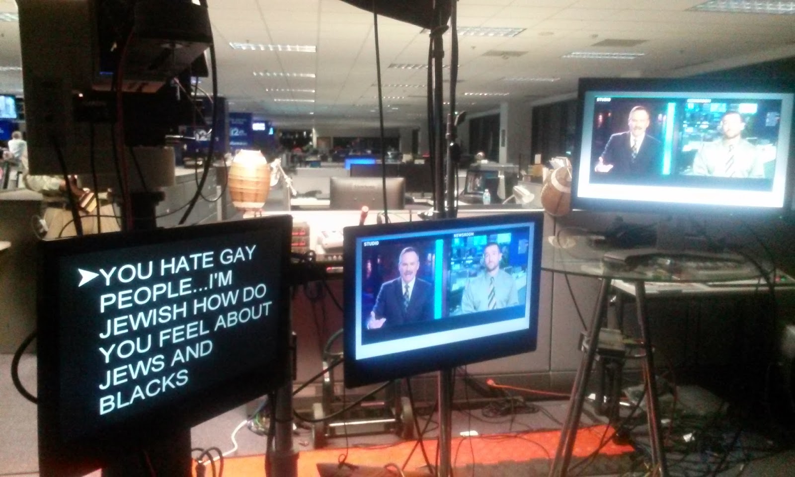 Steven L Anderson: Behind the Scenes of Live TV Interview