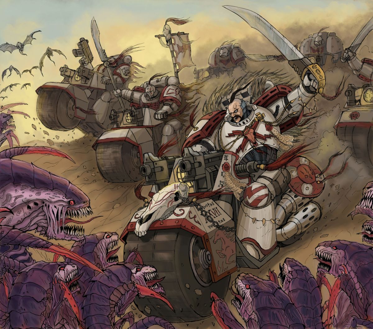 40k War Zone: Think Tank: The White Scars Supplement.