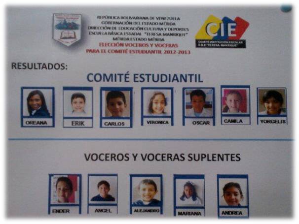 NUESTRO COMITÉ ESTUDIANTIL ESTADAL