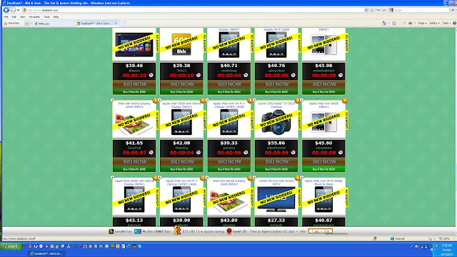 DealDash Shopping: 2013-04-14