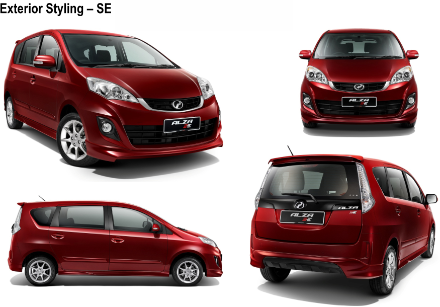 Harga Kereta Semasa: What is new in ALZA 2014
