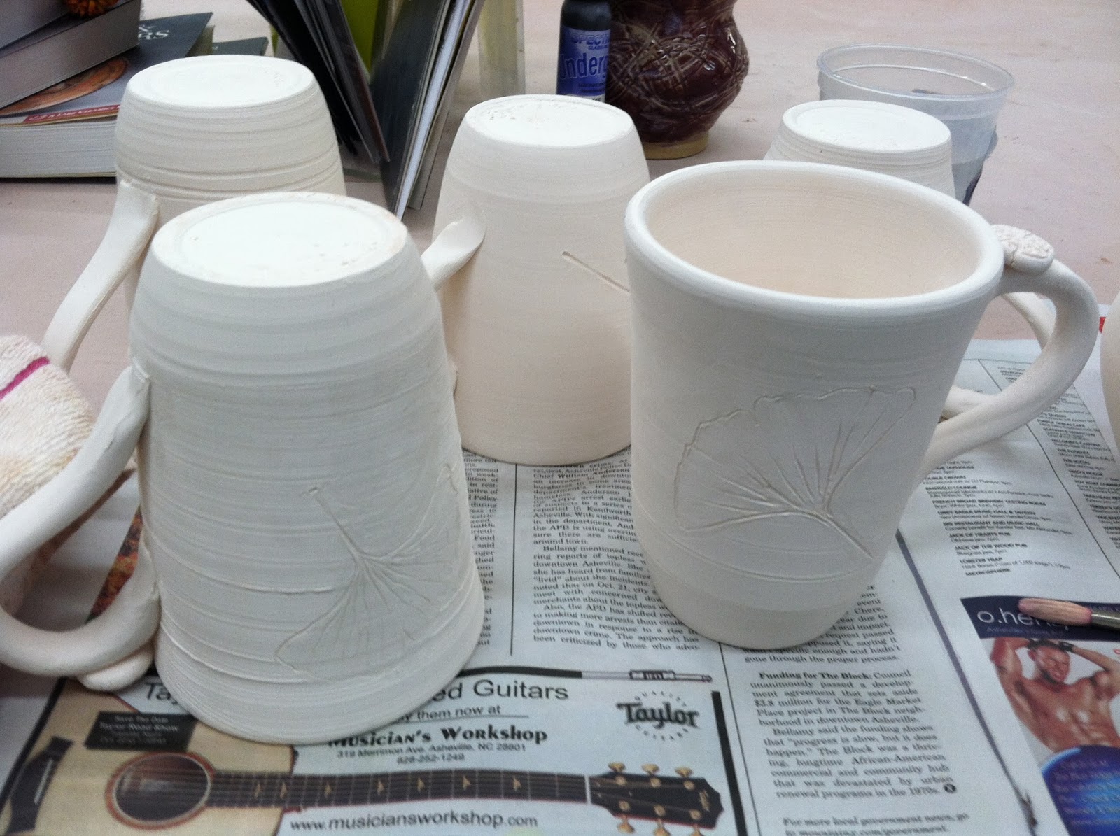 Alchemy of Clay: Process from bisque to glaze fired (ONE)