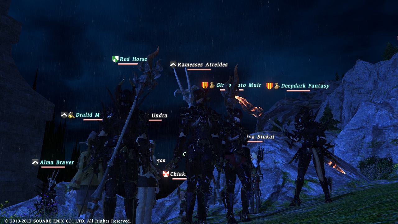 The Ishgardian: Dragoon Armour.... and the Chocobo Barding