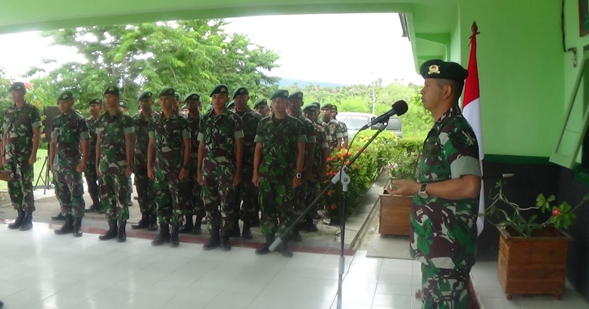 Brigade Infanteri 21/Komodo: ACARA TRADISI KORP RAPORT PENERIMAAN ...