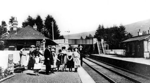 Tour Scotland: Old Photograph Roybridge Scotland