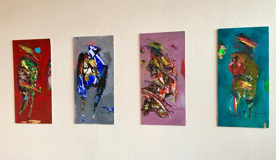 kurdistanart: OPENING OF THE PERSONAL EXHIBITION by Hama Hashim ...