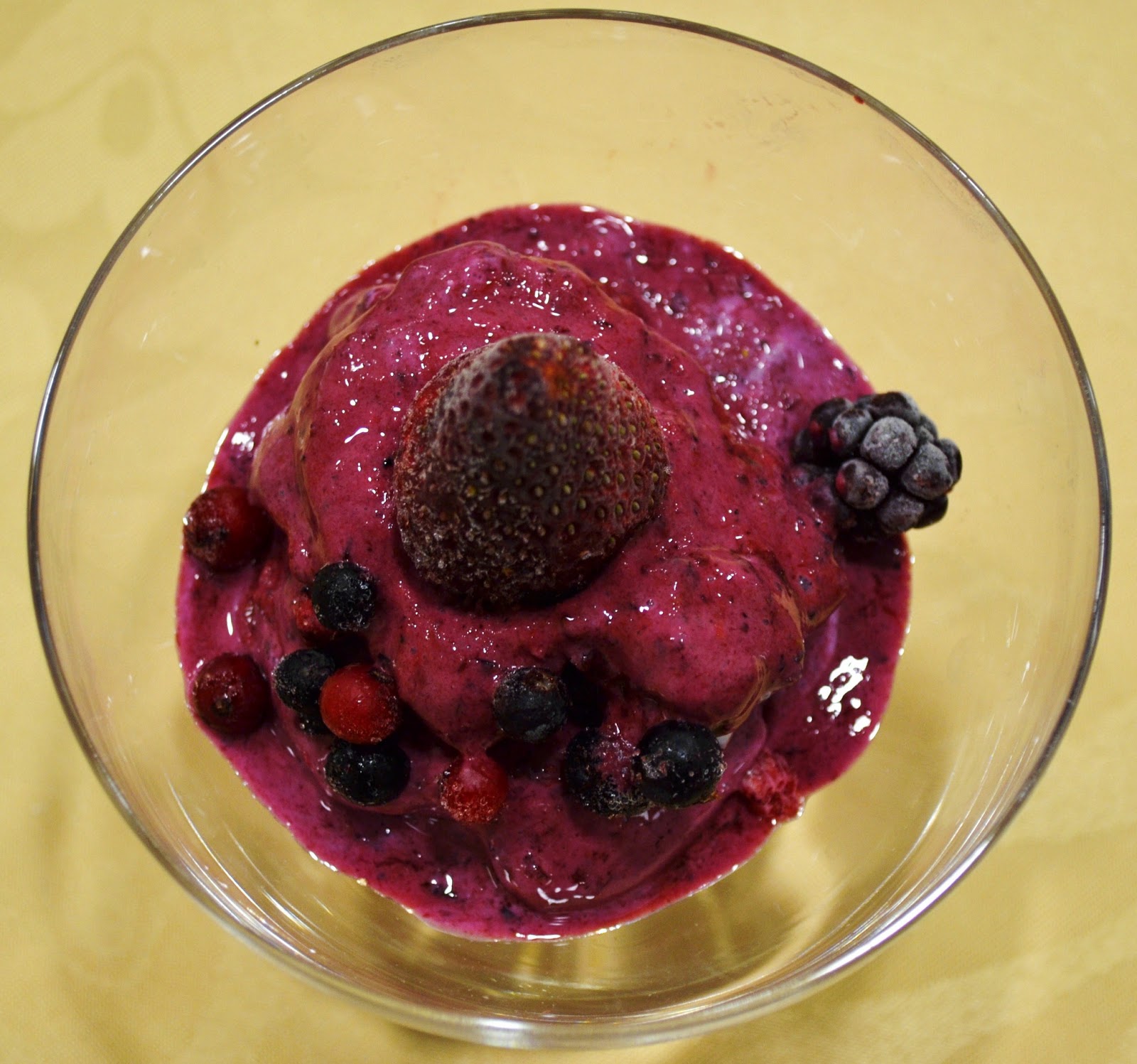 Helado de Frutos Rojos