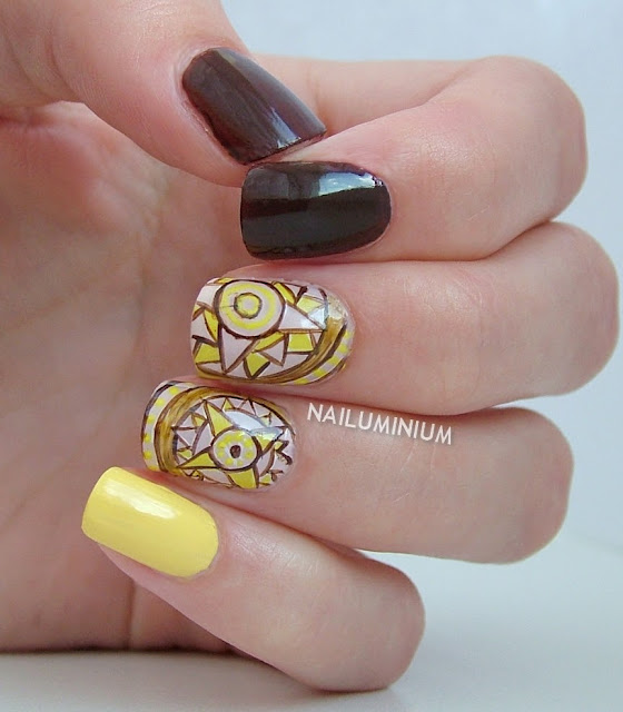 Nailuminium: Aztec Sun