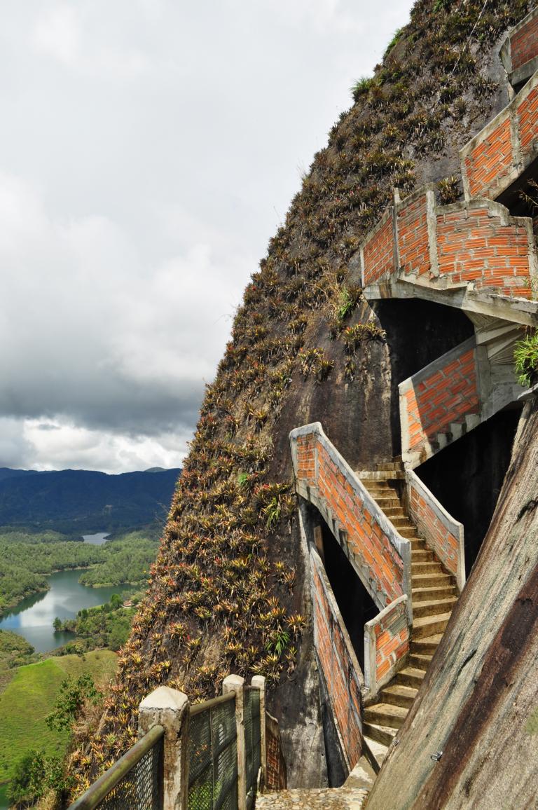 Colombia 2011: Day trip to the rock of El Peñol and the village of ...