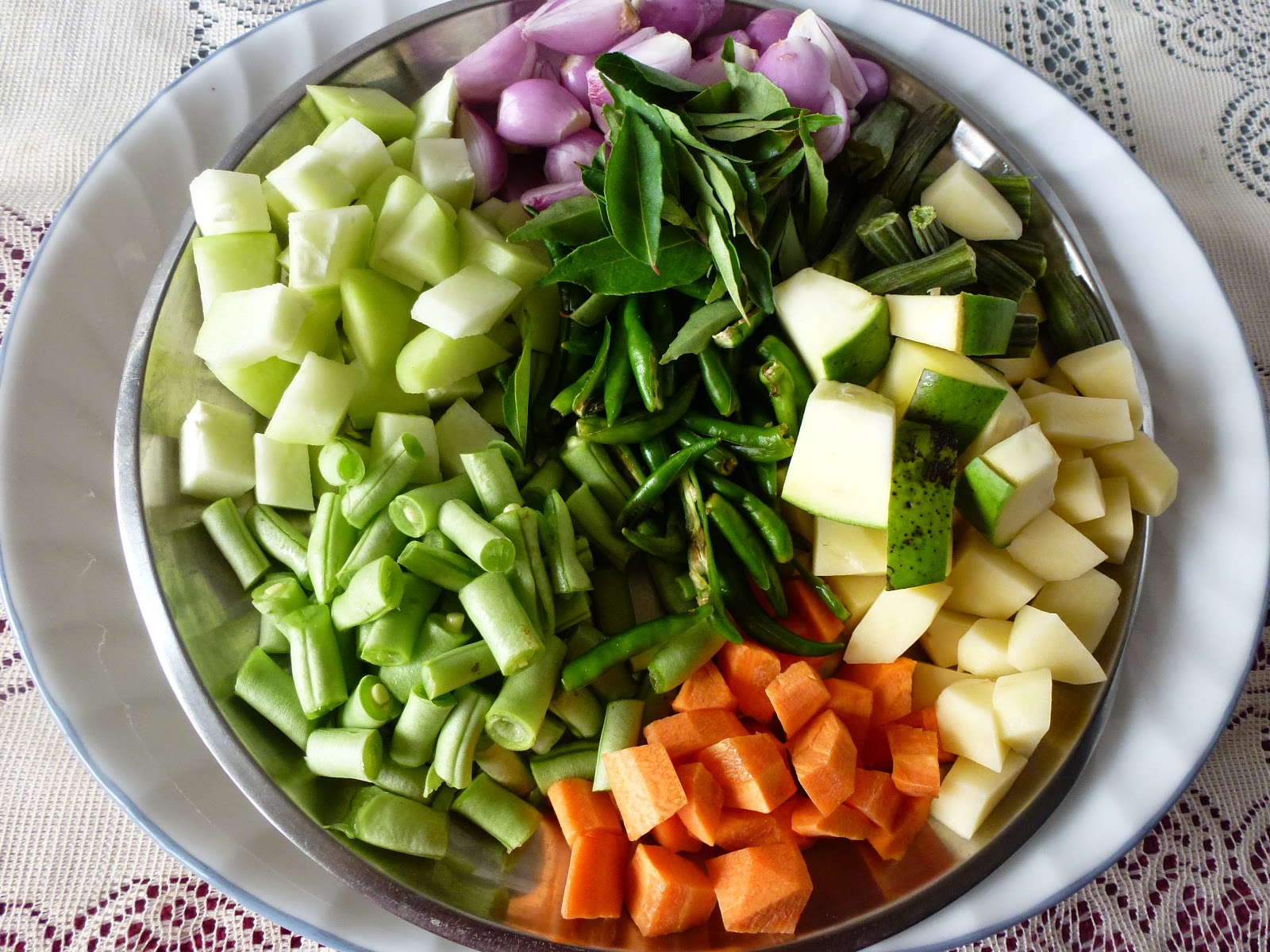 Singapore Chettinad Recipes: Chettinad Mandi/Rice Water vegetable Gravy