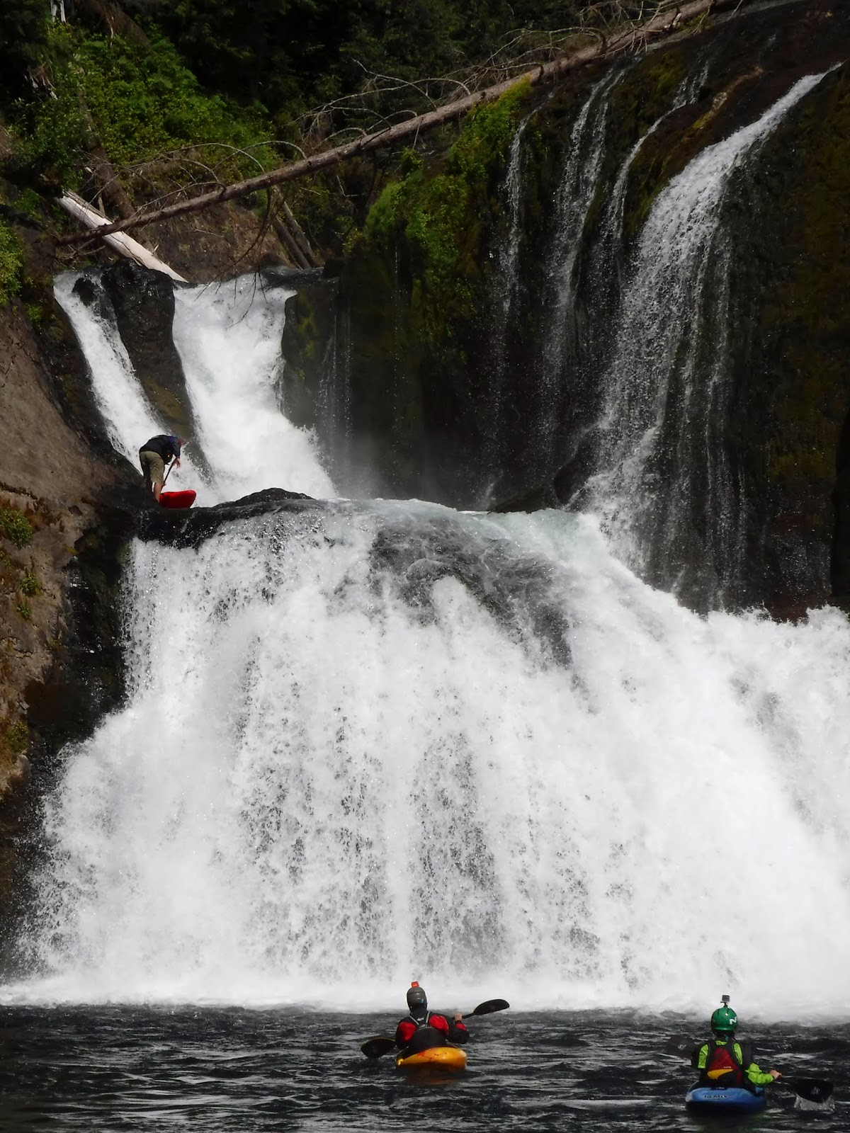 Into the Outside: North Fork Lewis River (Summertime Waterfalls)