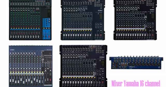 Daftar Harga Mixer Yamaha 16 Channel Input Mic dan Stereo Terbaik ...