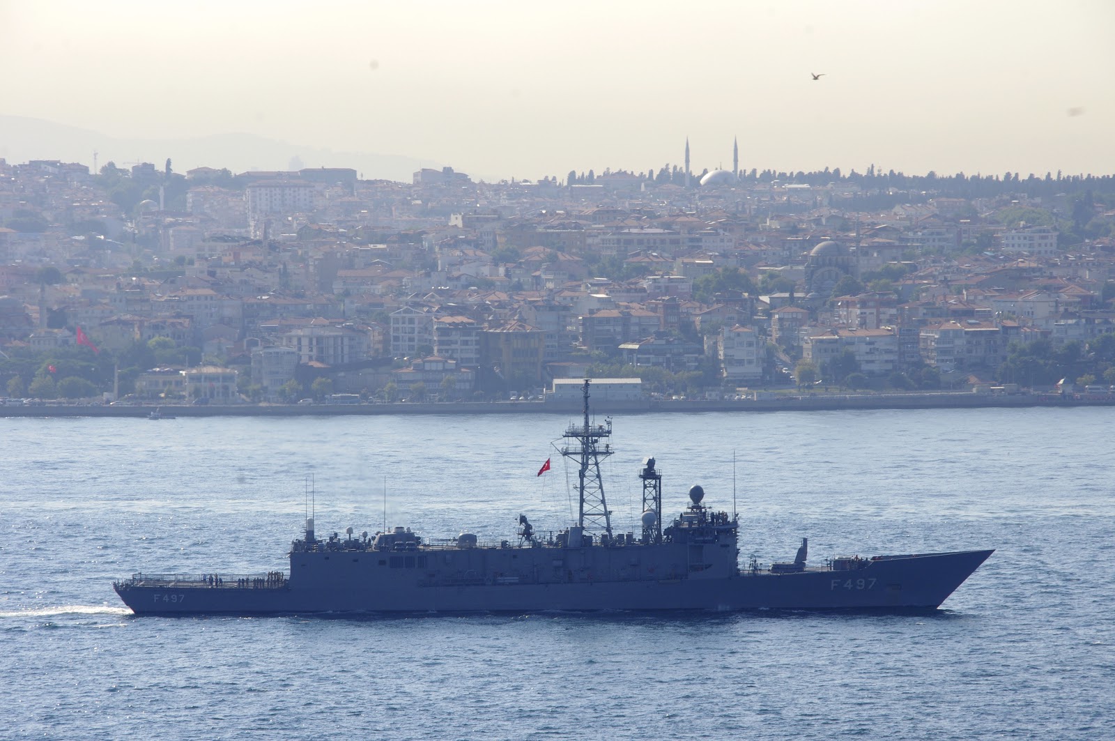 WARSHIPS ON THE BOSPHORUS: F 497 GOKSU -GABYA CLASS (O. H. Perry)