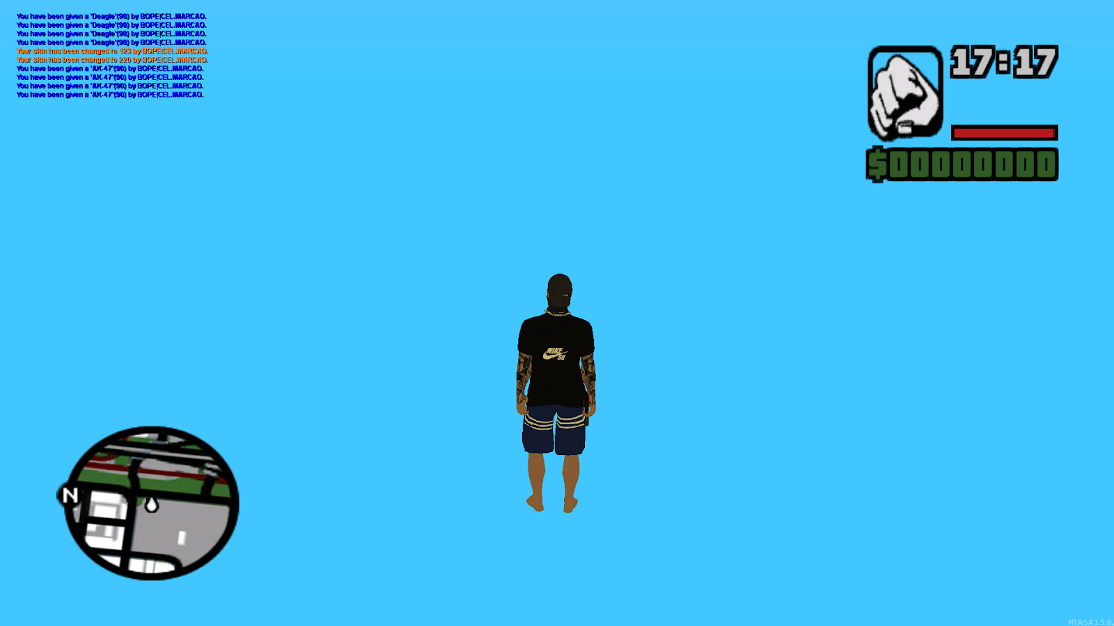 SKIN DE PVP - MTA Brasil