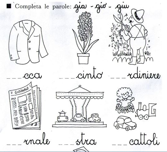 matiteinvolo: GE e GI, suoni dolci e duri della G.