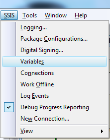 Microsoft SQL Server Knowledge Bank: SSIS Variables