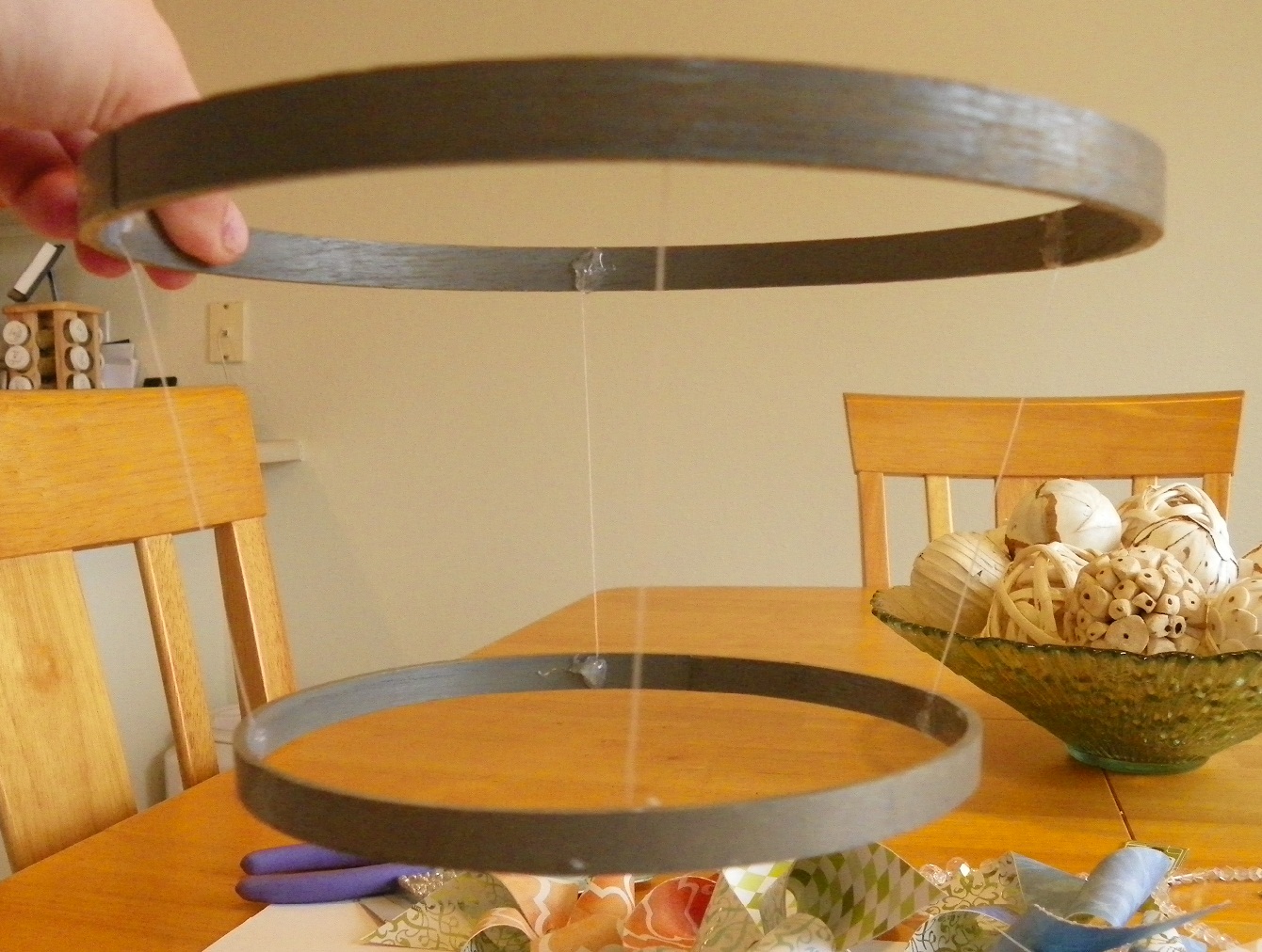 Leap! ...and the Net Will Appear: DIY - Mobile for the Nursery!