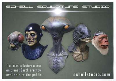 Schell Studios Mask Ad | Blood Curdling Blog of Monster Masks