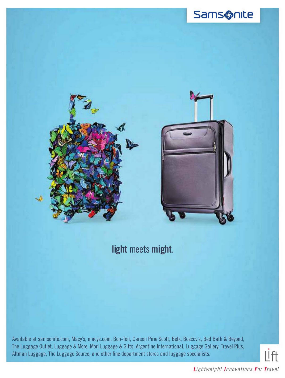 Persuasive Ads: Lightness and Strength