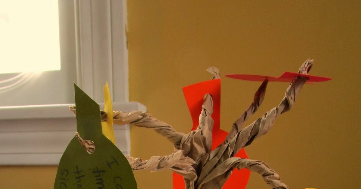 wee little miracles: Giving Trees {A Simple Kids Craft for Thanksgiving!}