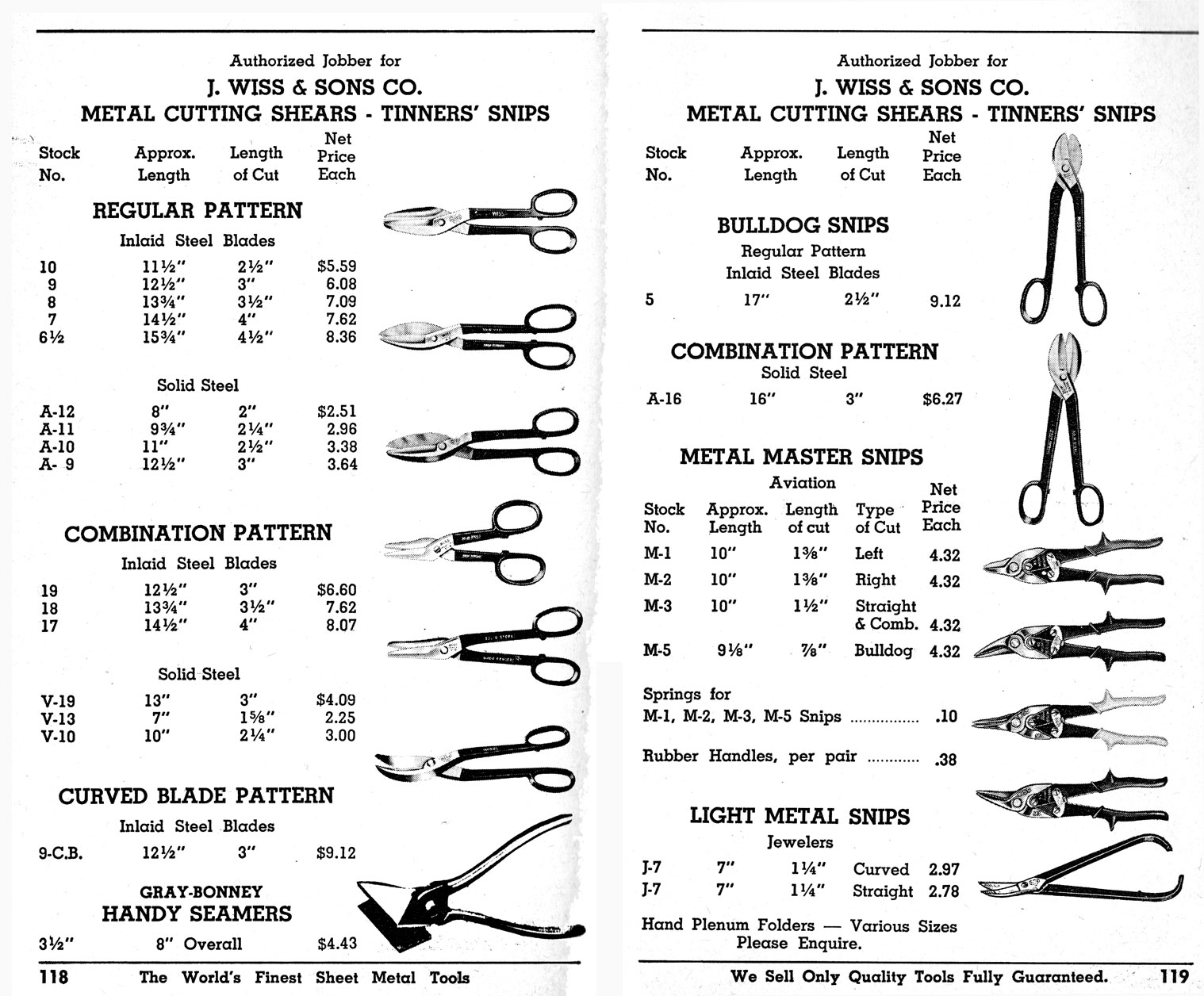 Progress is fine, but it's gone on for too long.: J. Wiss & Sons Co ...