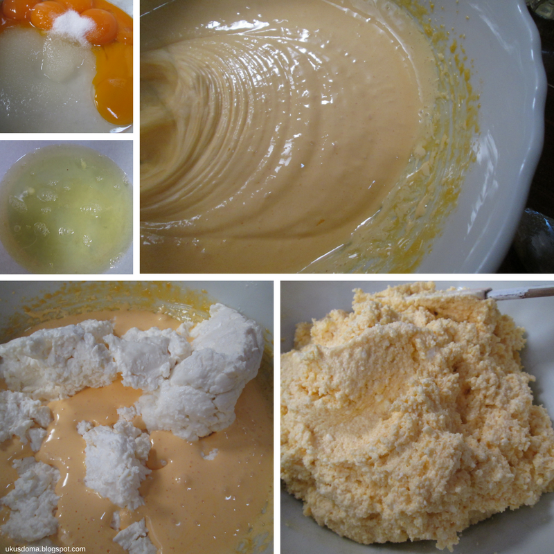 semolina noodles with cottage cheese - gomboci sa sirom