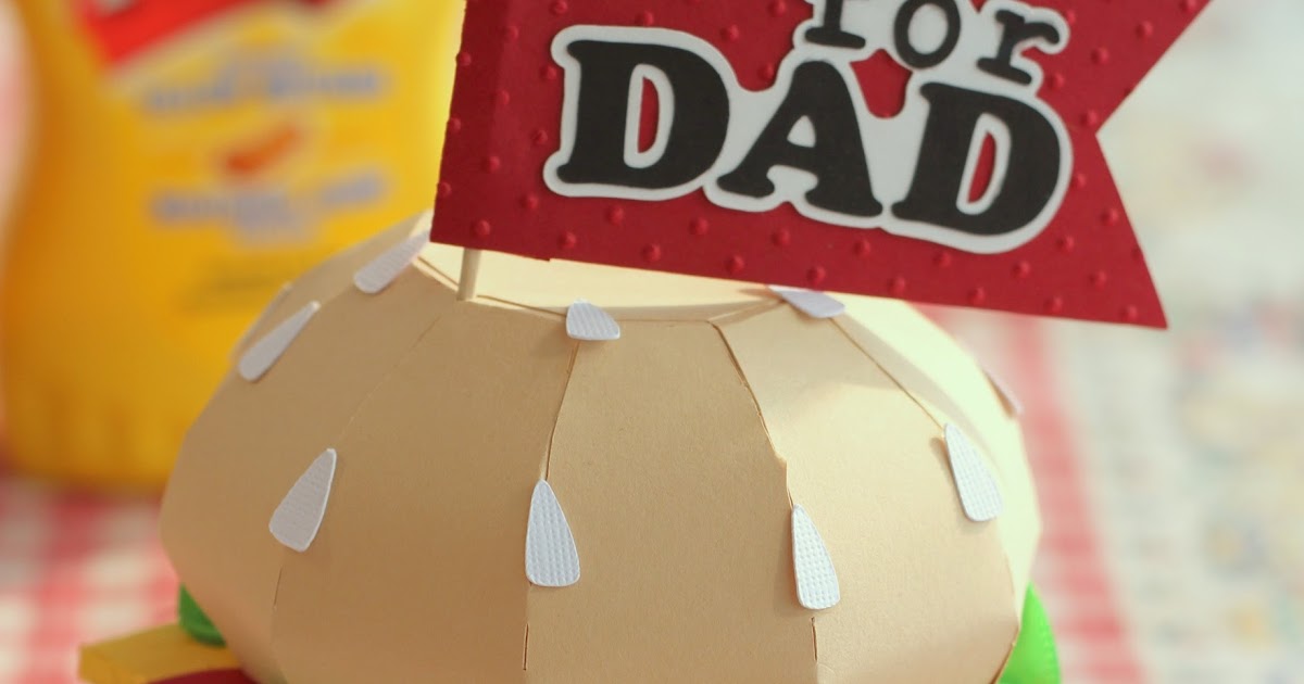 I Love Doing All Things Crafty: 3D Paper Cheeseburger Treat Box ...