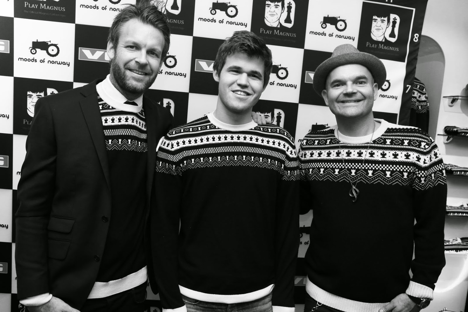 FASHION IN OSLO: The Magnus sweater: Chess on your chest