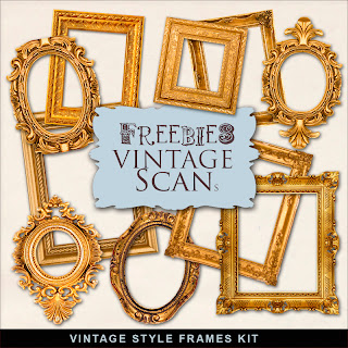 Freebies Vintage Style Frames Kit:Far Far Hill - Free database of ...